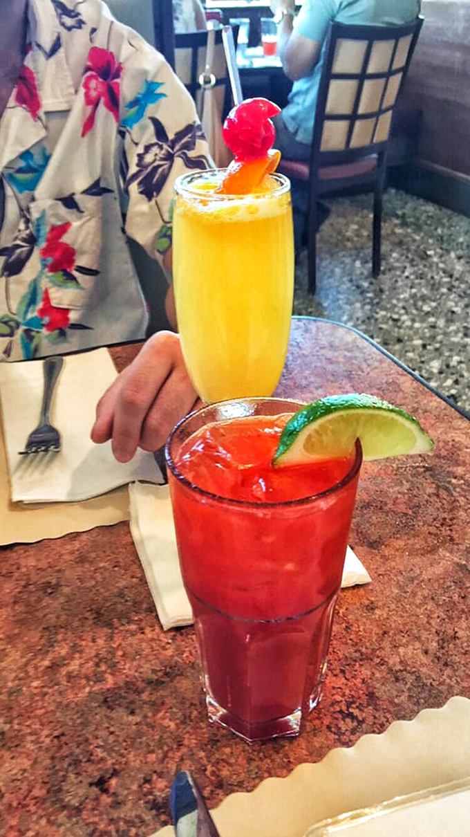 Weekend brunch reaches its full potential with these picture-perfect Bloody Marys and Mimosas—liquid sunshine to complement your breakfast feast.