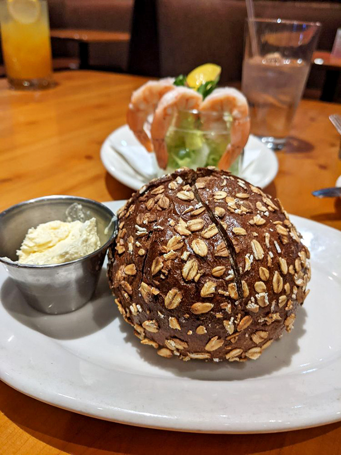 This molasses bread isn't just a pre-meal offering &ndash; it's a warning shot across the bow of your appetite.