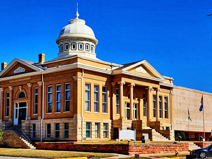 The Oklahoma Territorial Museum preserves the stories of dreamers, schemers, and true believers who raced for land and stayed to build a state.