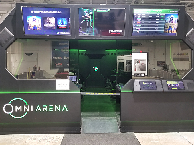 Virtual reality meets racing culture at the Omni Arena. When your legs need a break but your adrenaline addiction still needs feeding.