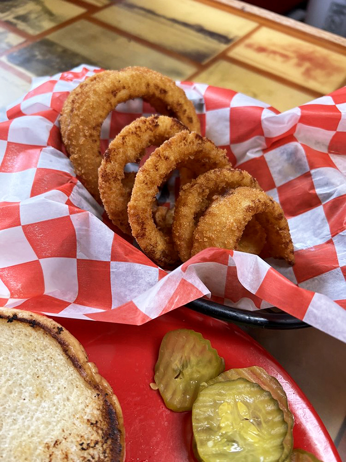 These golden halos of happiness aren't just onion rings&mdash;they're crispy, flavorful achievements that make you wonder why vegetables usually try so hard to be healthy.