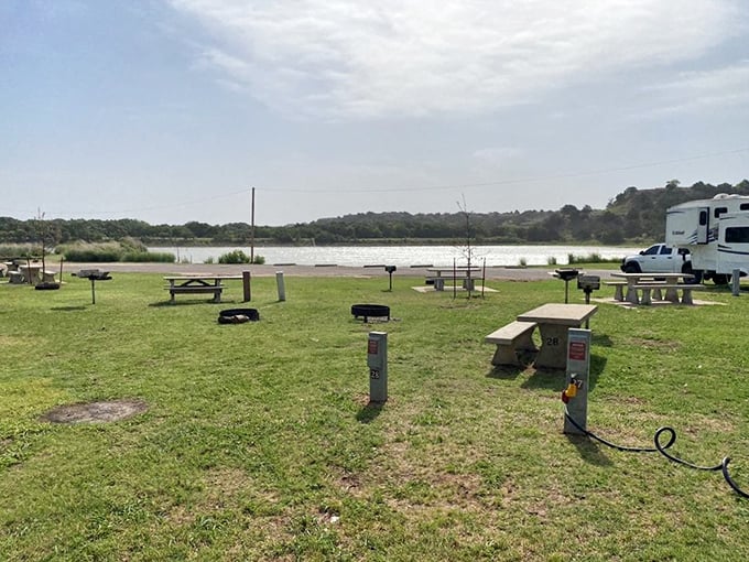 Standing tall against the Oklahoma sky, this tipi offers visitors a glimpse into the cultural heritage that makes Roman Nose more than just a pretty face.