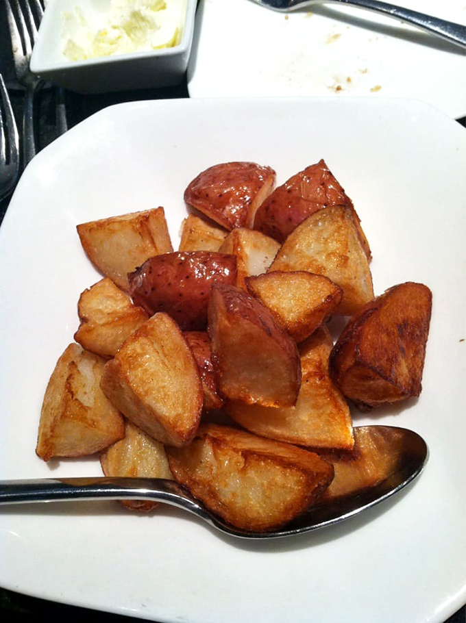 These roasted potatoes aren't just side characters in the steak story&mdash;they're crispy, golden supporting actors worthy of their own spin-off.