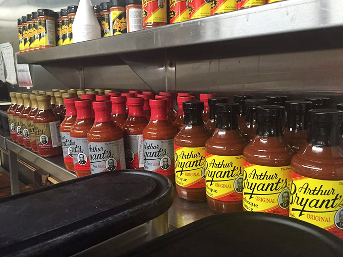 The legendary sauces of Arthur Bryant's&mdash;bottled magic that's sparked joy and friendly arguments about barbecue superiority for nearly a century.