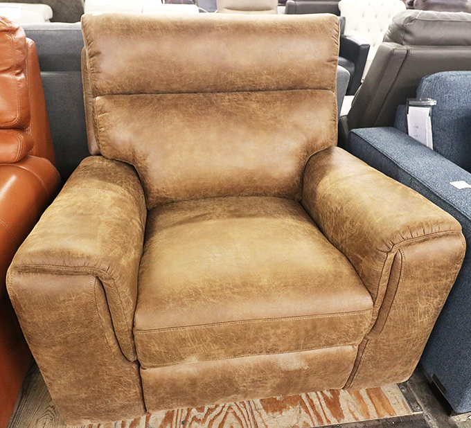 This leather armchair isn't just comfortable&mdash;it's "cancel-all-appointments-I-live-here-now" comfortable, at a price that won't require a second mortgage.