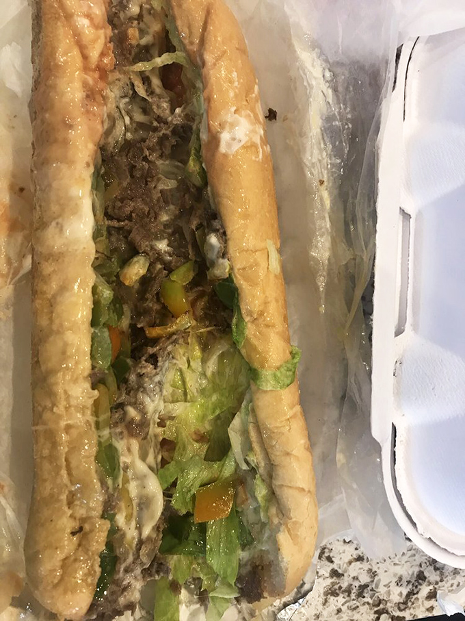 This isn't just a sandwich&mdash;it's a masterpiece of steak, cheese, and veggies that makes other subs wave the white flag.