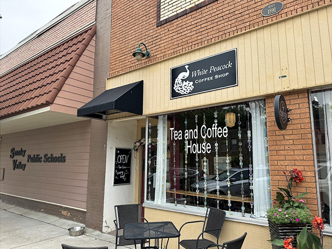 The White Peacock isn't just a coffee shop&mdash;it's where Lindsborg locals exchange news and visitors pretend they belong. Those outdoor tables seal the deal.