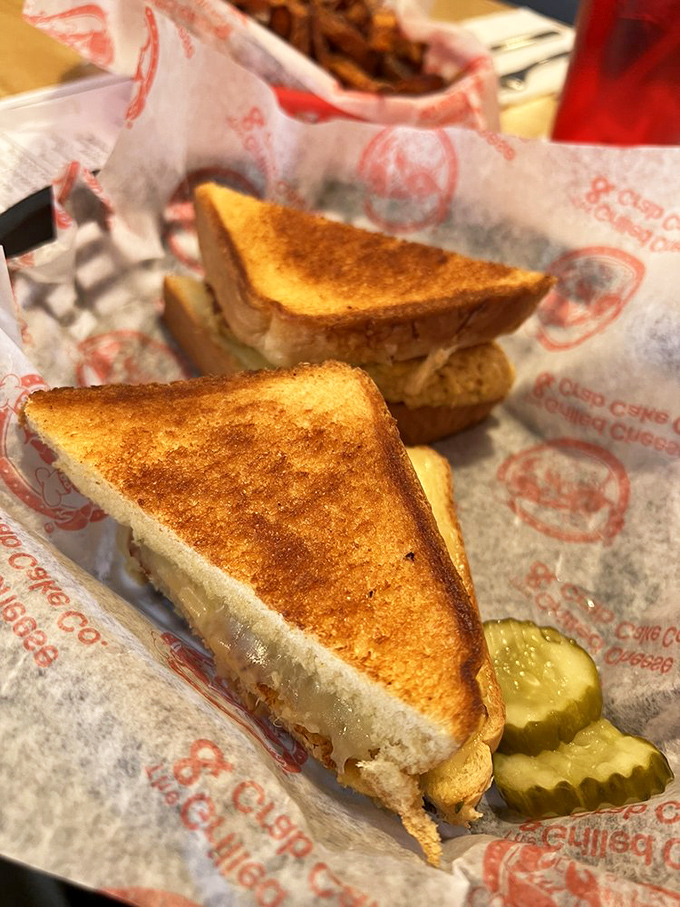 The perfect grilled cheese isn't just melted&mdash;it's transformed. Cut diagonally, of course, because we're not barbarians.