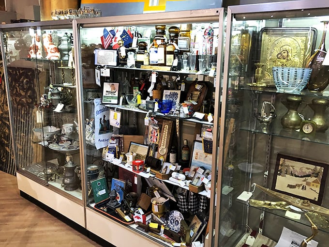 Behind glass but never forgotten, these miniature treasures represent the small joys people once cherished enough to display in their finest cabinets.