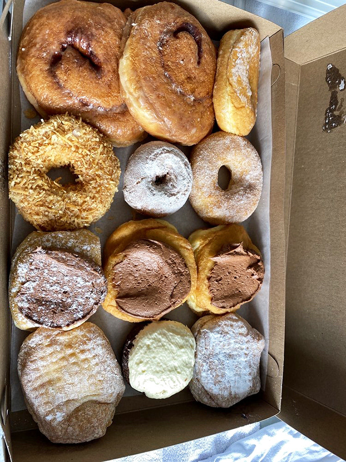 The classic glazed donut &ndash; simple, perfect, timeless. Like a little black dress for your breakfast table, it never goes out of style.