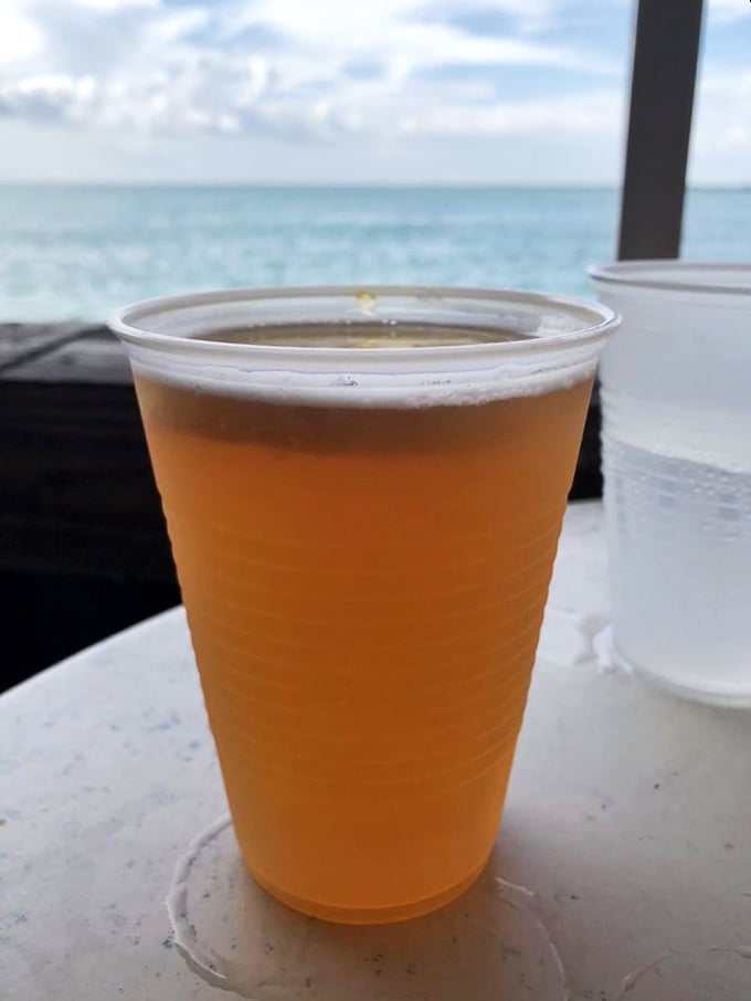 Cold beer with a water view: Florida's version of meditation. The perfect companion to seafood and sunshine.