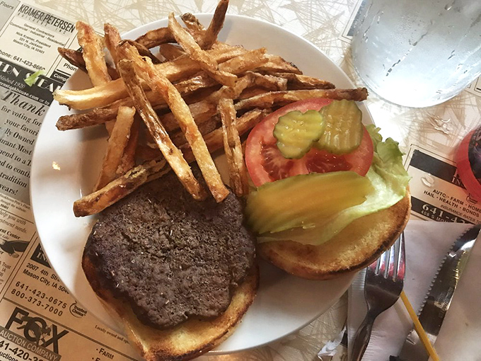 Even the humble hamburger gets the Northwestern treatment. Those hand-cut fries aren't just sides&mdash;they're supporting actors deserving their own spotlight.