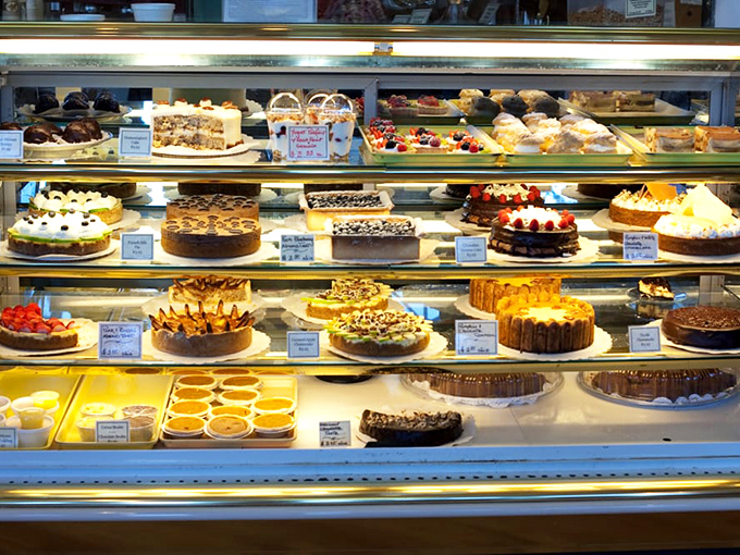The cake display that's responsible for more broken diets than New Year's Eve &ndash; each one a celebration waiting for its excuse to happen.