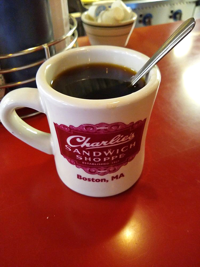 That iconic mug says it all&mdash;some of Boston's best conversations have happened over this coffee for nearly a century.