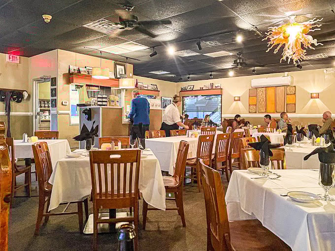 Dining rooms tell stories &ndash; this one whispers tales of celebratory dinners, first dates, and the occasional "I shouldn't have... but I'll have another."