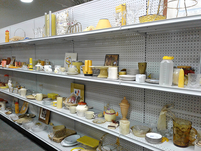 Time-tested treasures await new dinner parties. That amber glassware might have toasted Nixon's resignation, but it'll work just fine for your holiday gathering. 