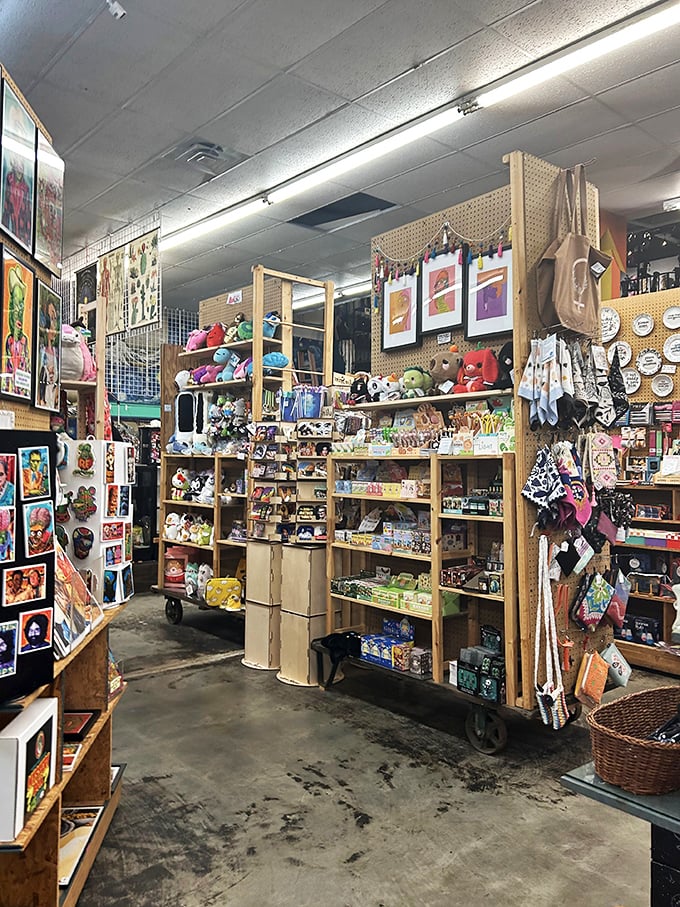 Every shelf tells a different story. Like a physical manifestation of the internet before the internet existed&mdash;random, fascinating, and impossible to fully catalog.