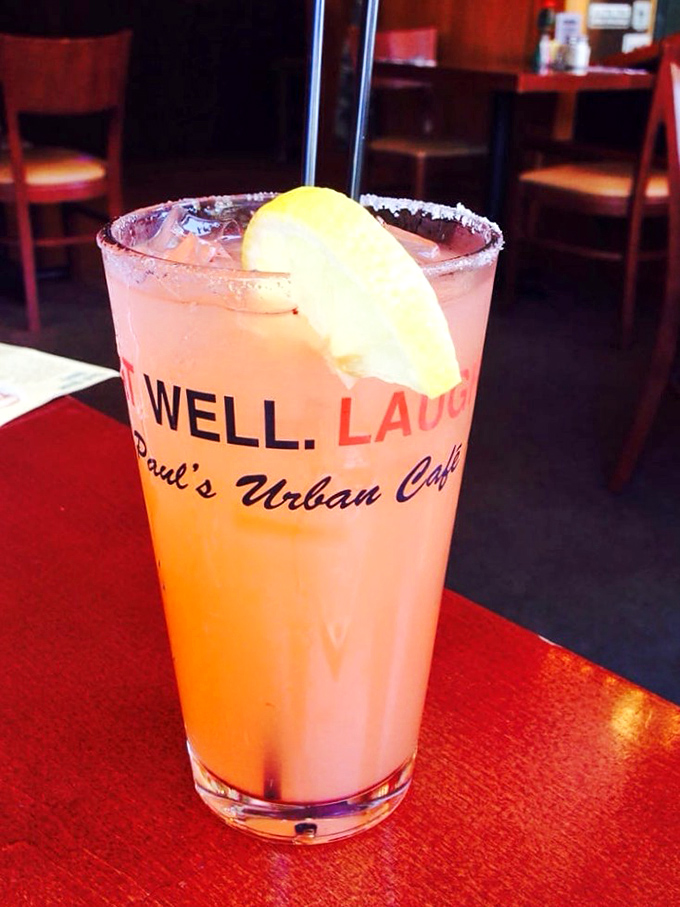 Not just a cocktail&mdash;it's liquid sunshine in a glass that literally tells you to "Live Well, Laugh." Advice worth sipping slowly.