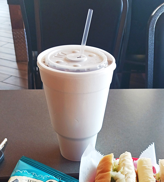 In the sandwich universe, a proper fountain drink isn't just a beverage&mdash;it's the cooling counterpoint to all that flavor complexity.