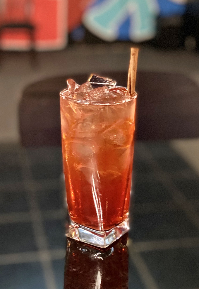 A ruby-red cocktail that promises to transport you from Kansas to Key West faster than Dorothy could click her heels.
