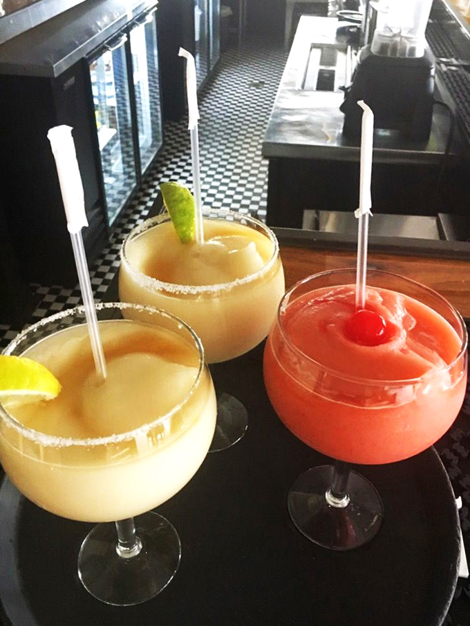 Margaritas that make you wonder why you ever drank anything else. The salt rim isn't just garnish&mdash;it's the difference between amateur hour and cocktail artistry.