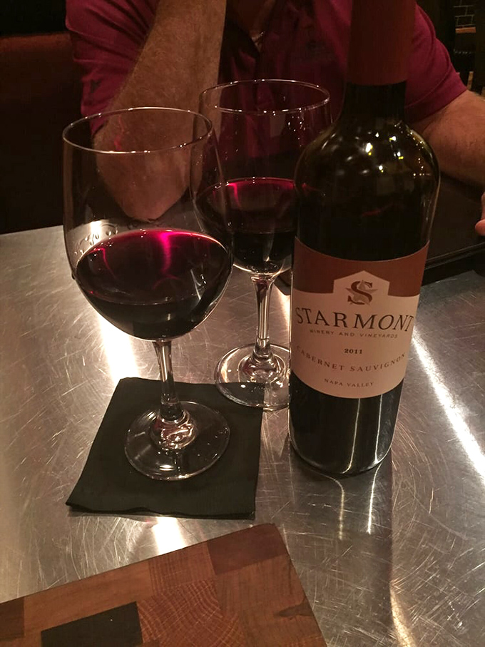 Every great steak deserves a worthy companion. This Star Mount Cabernet has dressed for the occasion and is ready to dance with your dinner.