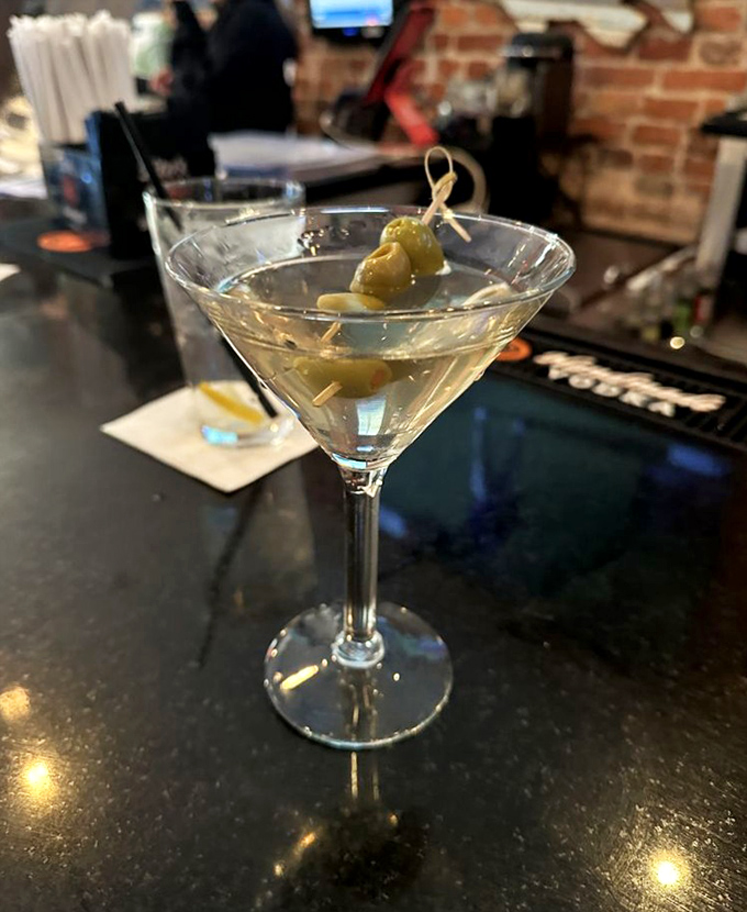 A properly made martini with olives is like a good friend&mdash;it's there when you need it and doesn't ask too many questions.