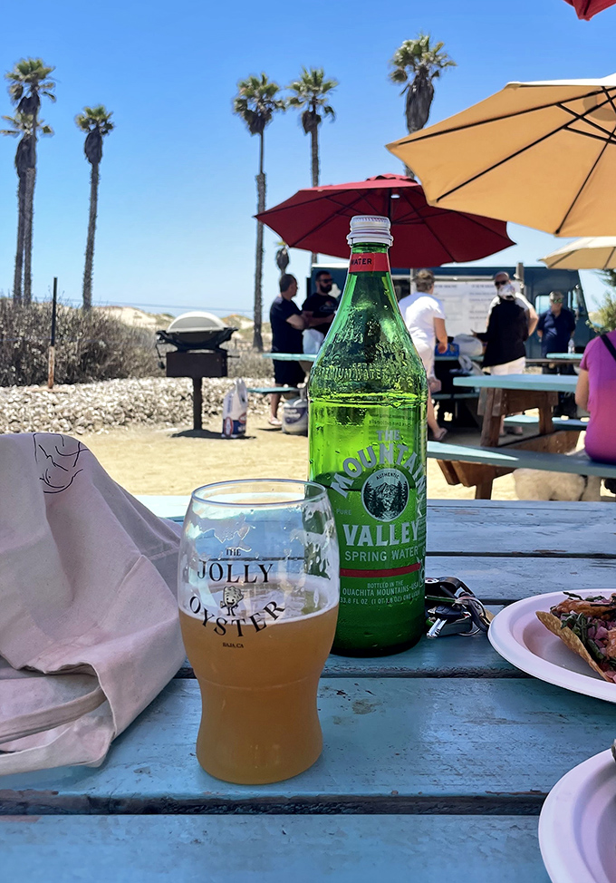 Cold beer, sparkling water, and palm trees swaying in the background. Sometimes life hands you a moment so perfect, you wonder what you did to deserve it.