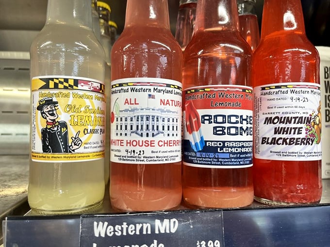 Western Maryland in bottles: locally crafted sodas that taste like liquid nostalgia. The White House Cherry might just earn your vote for favorite.
