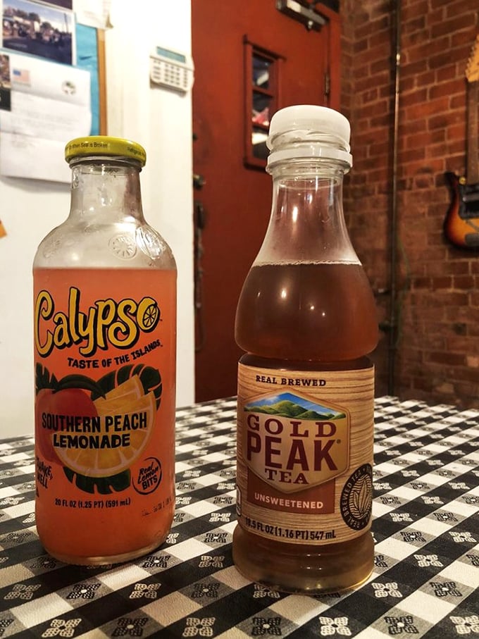 Calypso meets Gold Peak &ndash; because sometimes the perfect accompaniment to a serious sandwich is a not-so-serious beverage in a glass bottle.