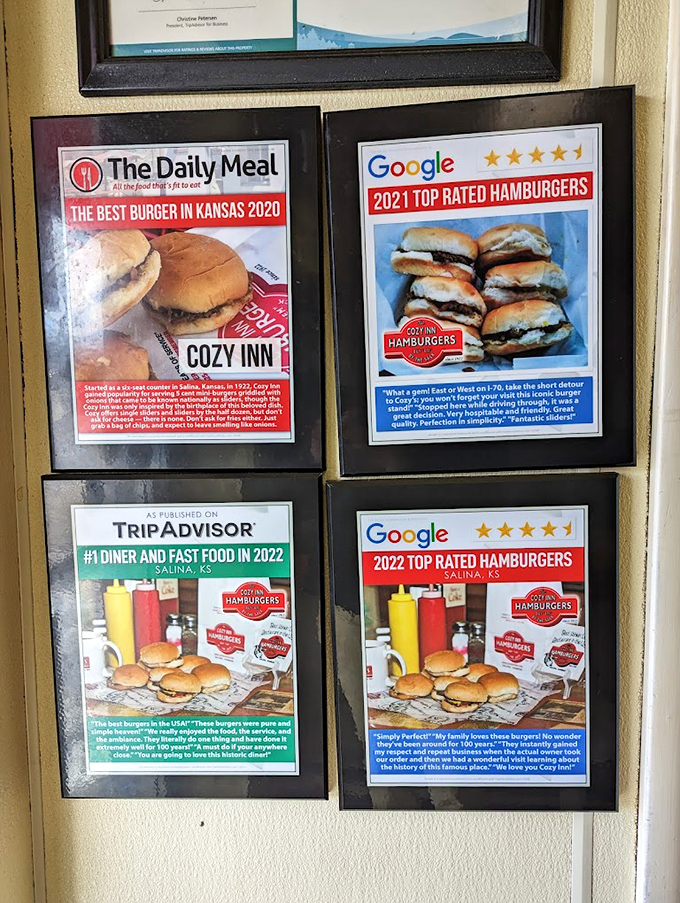Wall fame that's actually deserved. When publications from Google to TripAdvisor crown you king, you're doing something right.