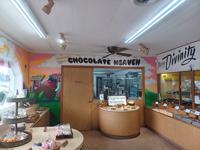 "Chocolate Heaven" isn't false advertising &ndash; it's simply truth in labeling at this corner of the store where dreams are edible.