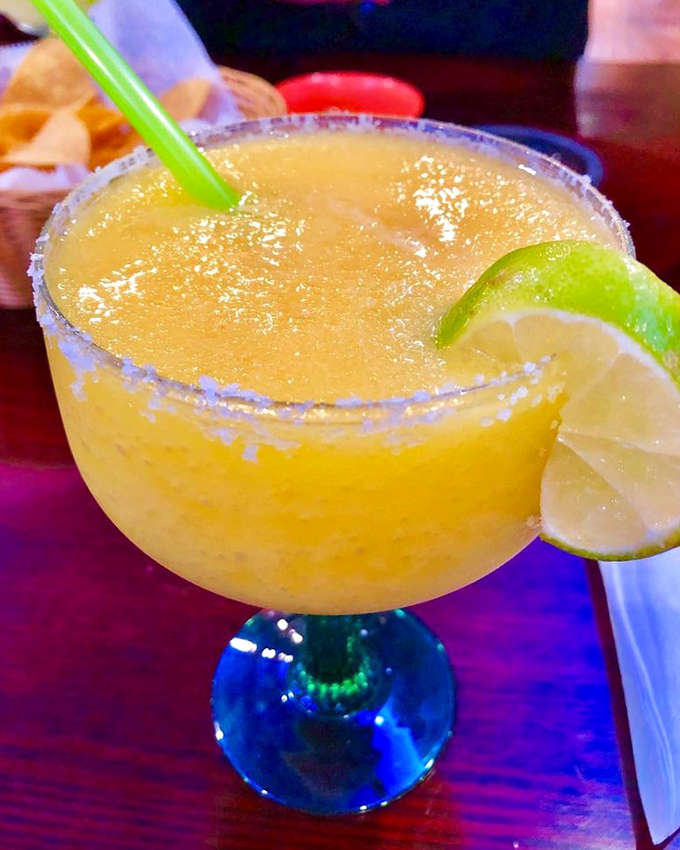 A proper margarita should look like liquid sunshine with a salty attitude&mdash;this one passes the test with flying colors.