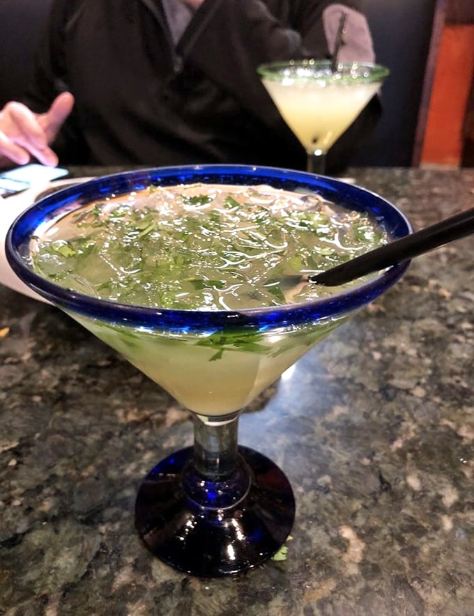 Their margarita isn't just a drink&mdash;it's a vacation in a glass, rimmed with salt and filled with promises of good decisions to come.