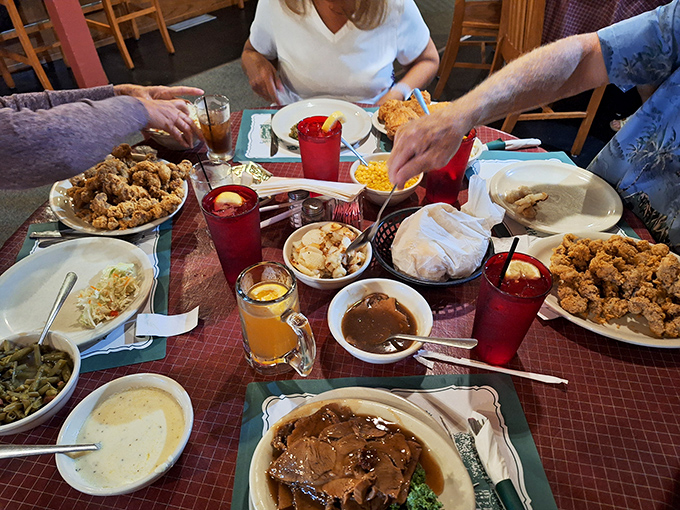 When everyone at the table orders differently but everyone wins. This feast showcases why "family-style" beats "small plates" any day of the week.
