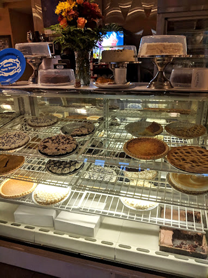 The pie case at Smyrna Diner isn't just dessert storage&mdash;it's a museum of American optimism where every slice promises a better tomorrow.