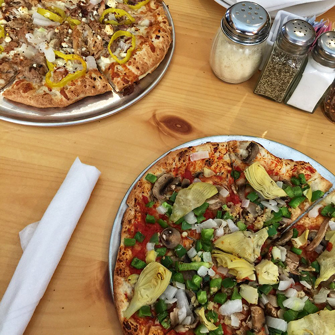 Pizza perfection isn't just about the crust &ndash; though that char is textbook beautiful. It's the artful arrangement of toppings that turns eating into an event.