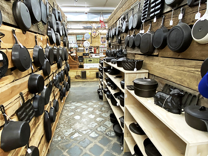 Cast iron paradise! A collection that would make your grandmother nod approvingly while whispering, "They don't make 'em like this anymore."