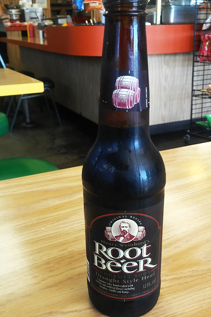 A bottle of root beer that completes the hot dog experience like Astaire completed Rogers. Cold, creamy, and perfectly old-school.