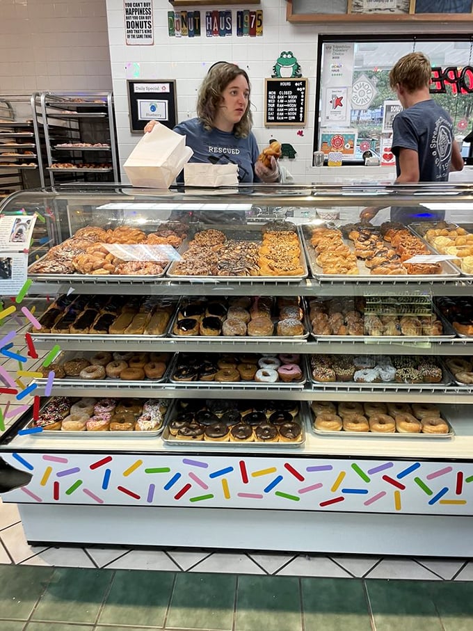 The unsung heroes of morning happiness. Behind every perfect donut is a dedicated team who starts baking while the rest of us are still dreaming.