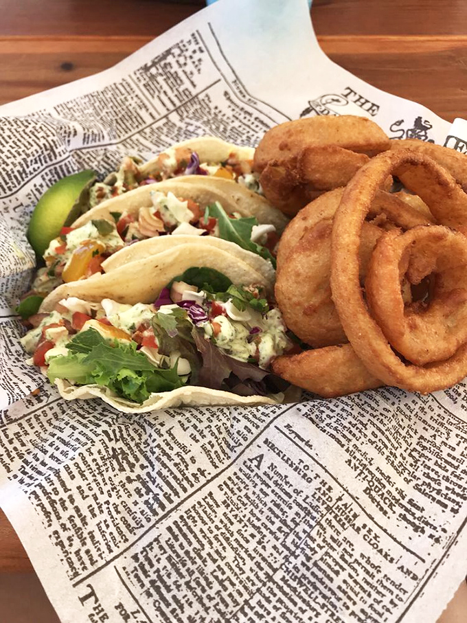 Loaded fries that make you question your life choices&mdash;in the best possible way. Bacon, caramelized onions, and herbs create fry nirvana.