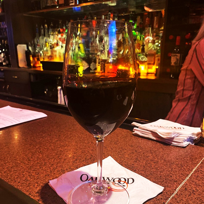Wine served in proper glassware on proper napkins &ndash; because some traditions are worth maintaining in our swipe-right world.