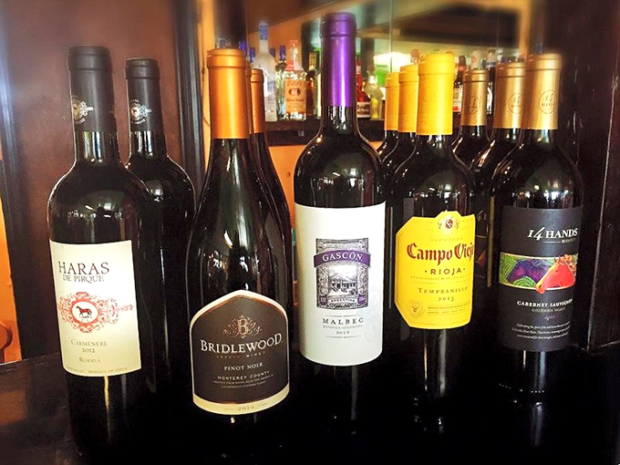 Their BYOB policy means you can bring that special bottle you've been saving—these wines look ready for seafood matchmaking.