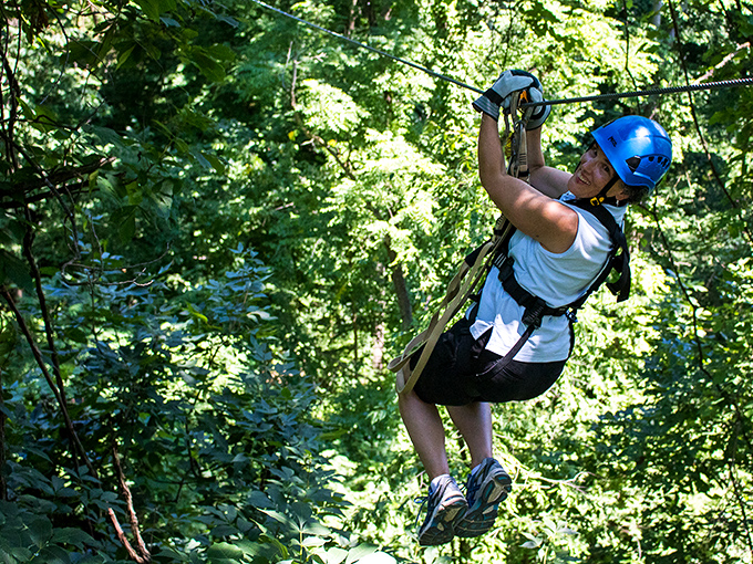 Adventure seekers find unexpected thrills just minutes from downtown. Who knew ziplining through Ohio's canopy could deliver such an adrenaline rush?