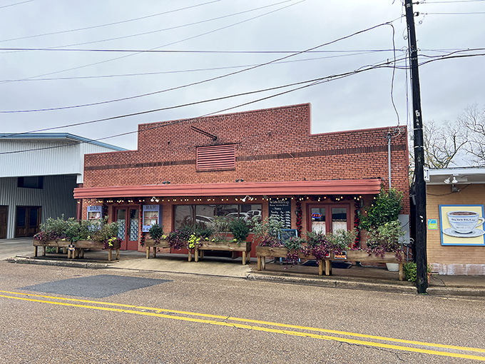 Arnaudville's weathered storefronts tell tales of simpler times when general stores sold everything from hatpins to horse feed.