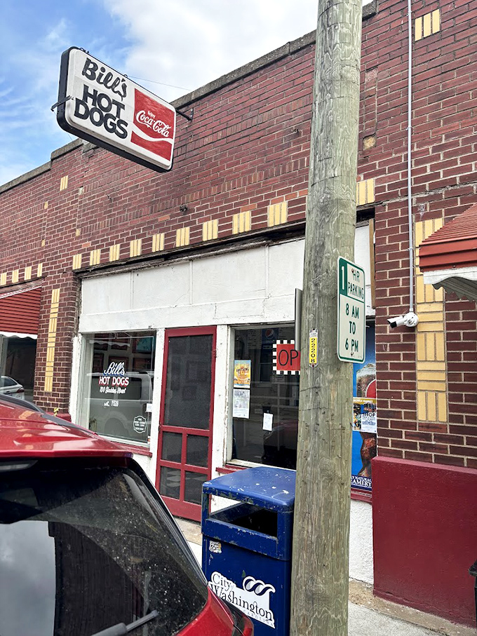 Bill's unassuming brick storefront&mdash;like your favorite cool uncle who doesn't need to brag because he knows he's awesome.