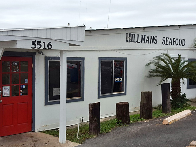 Hillman's red door has been the gateway to seafood heaven since before most fishing boats had motors.
