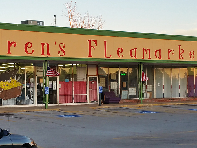 Karen's Fleamarket announces itself with cheerful confidence – like that friend who always knows where the good stuff is.