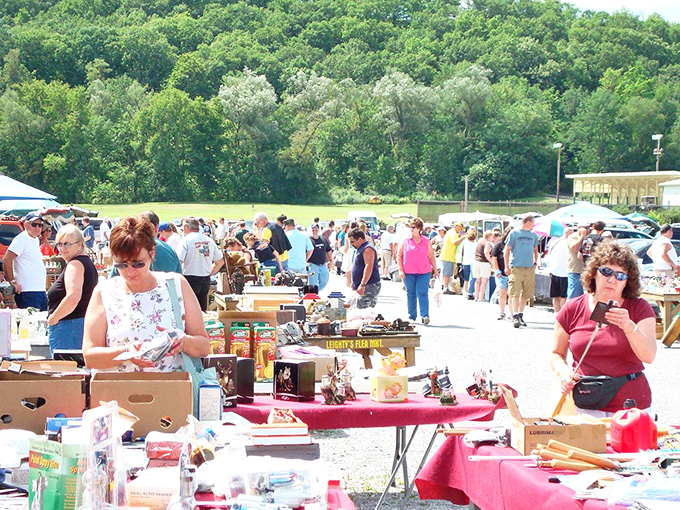 Leighty's sun-dappled pathways invite leisurely exploration &ndash; no rushing allowed when potential treasures lurk around every corner.