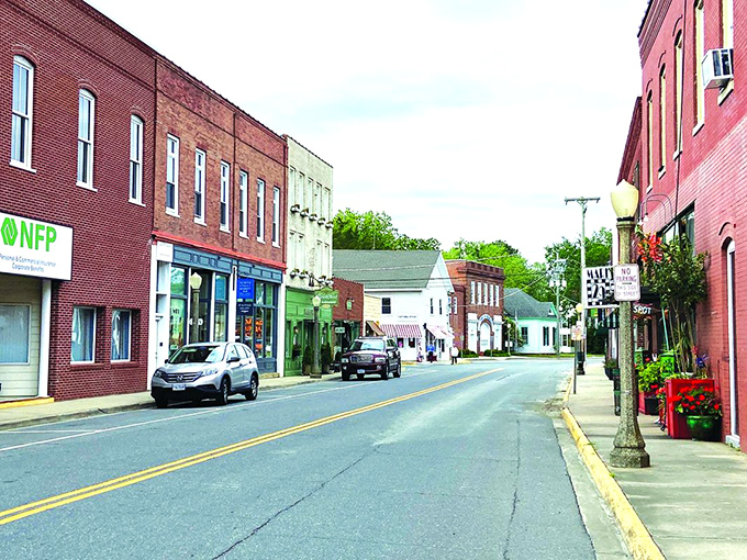 Onancock's main street offers a perfect blend of history and small-town hospitality, served with a side of coastal charm.